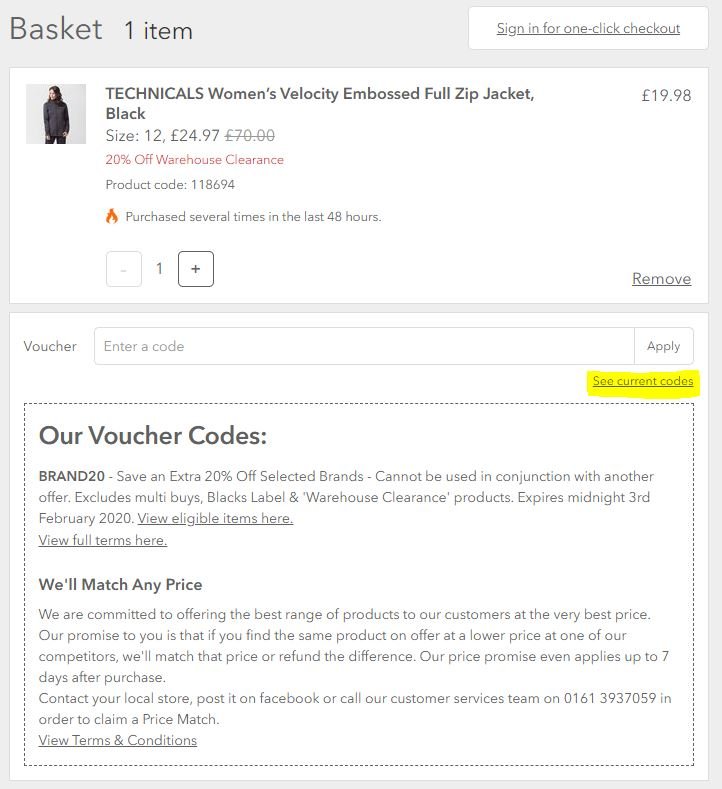 81% Off Blacks Discount Codes & Voucher Codes | July 2020