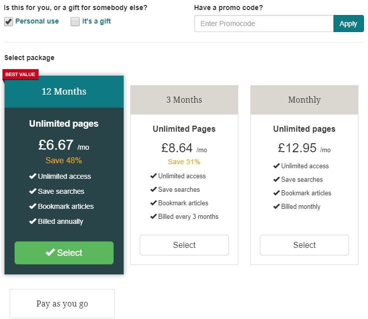 British Newspaper Archive Promo Code - 48% Off in January 2024